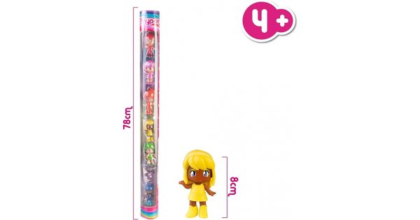Pinypon - Rainbow Tube, set di 7 figure, con i 7 colori dell'arcobaleno ...
