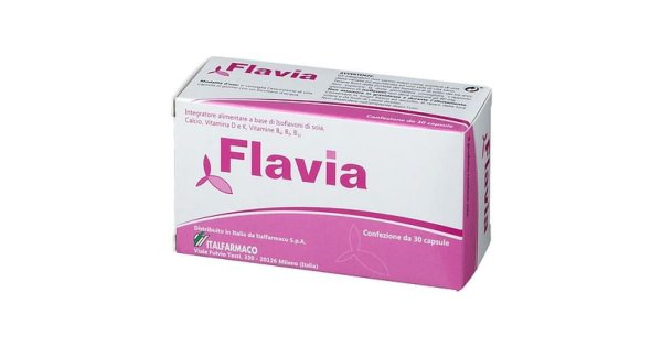 Flavia 30 Capsule Molli Integratore Menopausa