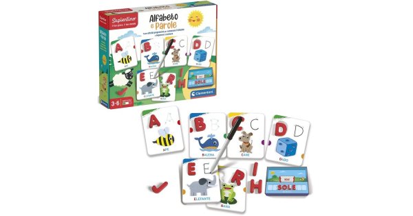 CLEMENTONI - SAPIENTINO ALFABETO E PAROLE