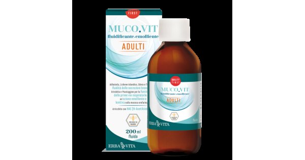 MUCOVIT FLUIDO ADULTI 200ML