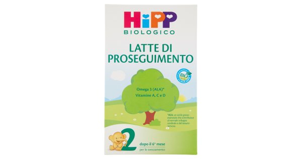 HIPP ITALIA Srl Hipp Bio 2 Latte proseguimento 600g