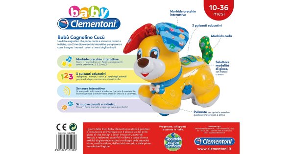 CLEMENTONI SpA Bubù Cagnolino Cucù