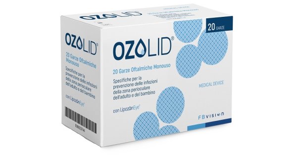 OZOLID GARZE OFT MONOU 20PZ