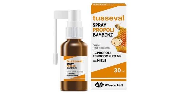 TUSSEVAL GOLA PROPOLI SPRAY PER BAMBINI 30 ML