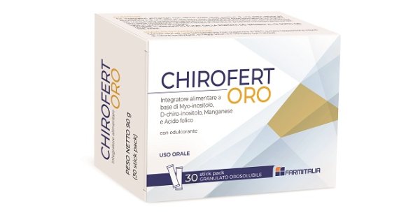 FARMITALIA Srl - SOC. UNIPERS. Chirofert Oro 30 Stick Pack Orosolubili