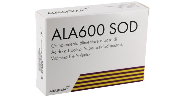 ALA 600 SOD 20CPR GMM