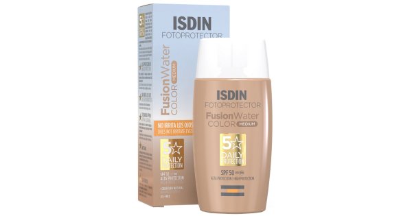 Isdin Fusion Water Color Medium SPF50 - Fotoprotezione Colorata ...