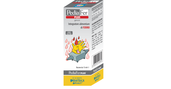 PEDIATRICA SPECIALIST SRL PEDIAFER PLUS GOCCE 15ML- ferro