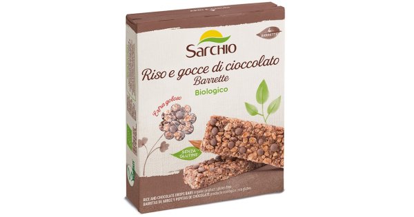 SARCHIO Snack Riso/Ciocc.80g