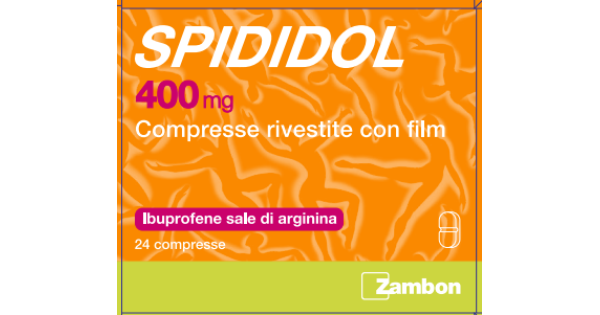 ZAMBON ITALIA Srl Spididol 24 Compresse Rivestite 400mg